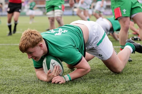 Wales U18 Vs Ireland U18 Irelands Editorial Stock Photo - Stock Image ...