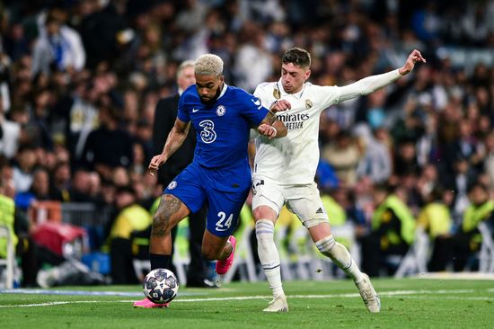 Reece James Federico Valverde During Uefa Editorial Stock Photo - Stock ...