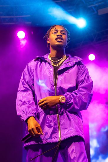 American Rapper Lil Tjay Concert Fabrique Editorial Stock Photo - Stock ...