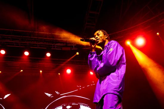 American Rapper Lil Tjay Concert Fabrique Editorial Stock Photo - Stock ...