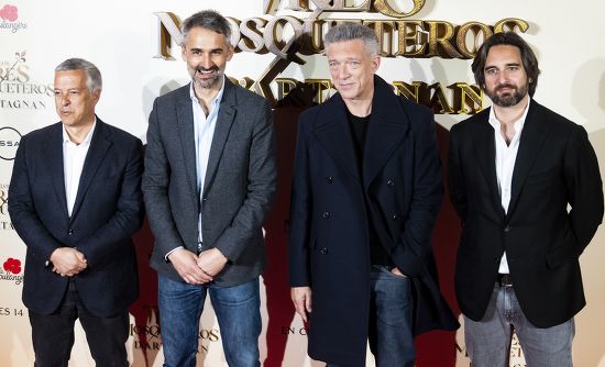 Martin Bour Vincent Cassel Dimitri Rassam Editorial Stock Photo - Stock ...