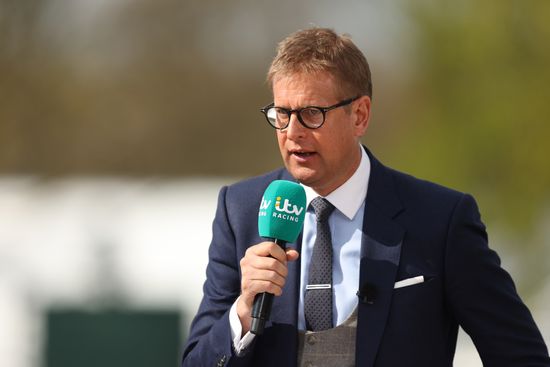 Itv Racing Commentator Ed Chamberlain During Editorial Stock Photo ...
