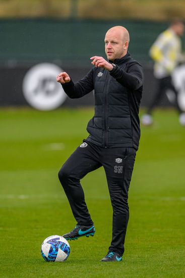 Hearts Interim Manager Steven Naismith Takes Editorial Stock Photo ...