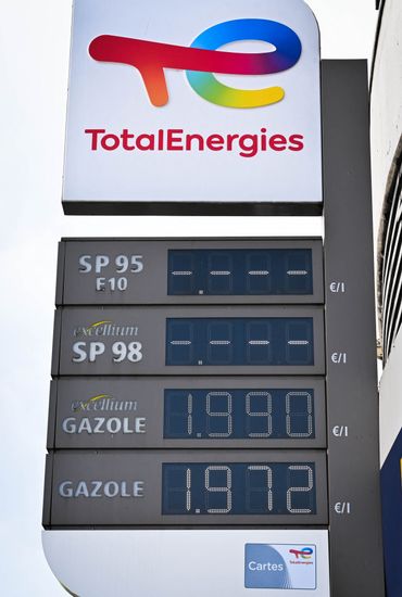 Illustration Total Energy Gas Station After Editorial Stock Photo ...