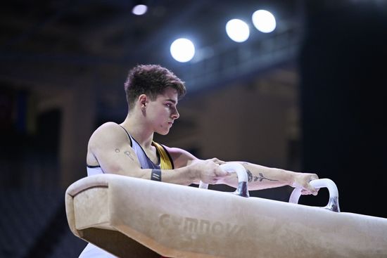 Belgian Gymnast Victor Martinez Marechal Pictured Editorial Stock Photo ...