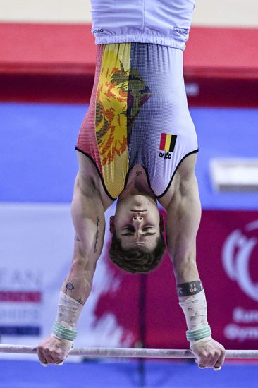 Belgian Gymnast Victor Martinez Marechal Pictured Editorial Stock Photo ...
