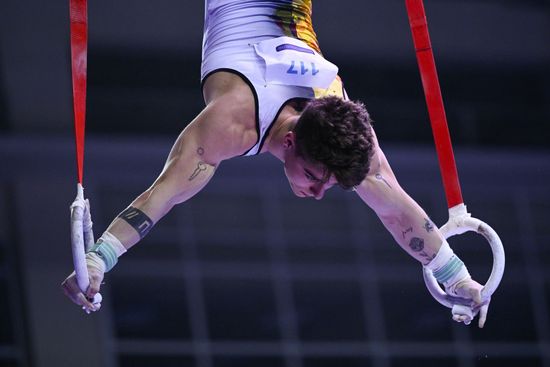 Belgian Gymnast Victor Martinez Marechal Pictured Editorial Stock Photo ...