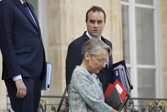 French Prime Minister Elisabeth Borne French Editorial Stock Photo ...