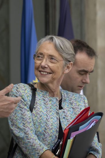 French Prime Minister Elisabeth Borne French Editorial Stock Photo ...
