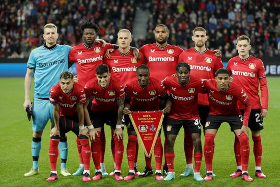 Leverkusen Players Pose Team Photo Prior Editorial Stock Photo - Stock ...