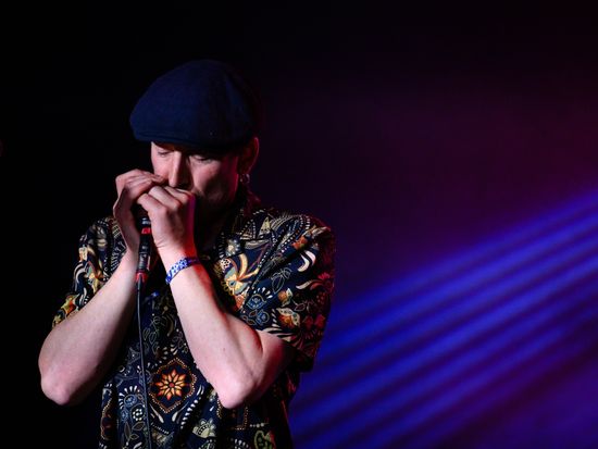 Harmonica Player Vocalist Rufus Fry Uk Editorial Stock Photo - Stock ...