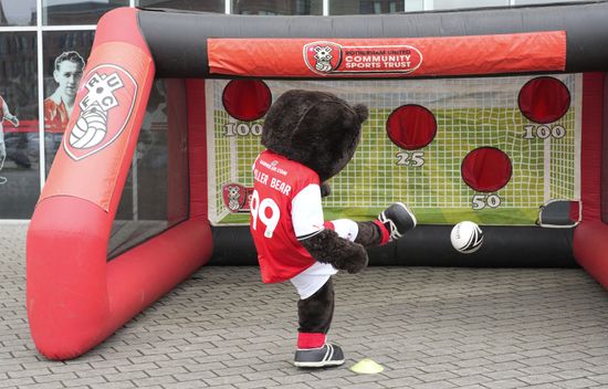 Rotherham United Mascot Miller Bear Editorial Stock Photo - Stock Image ...