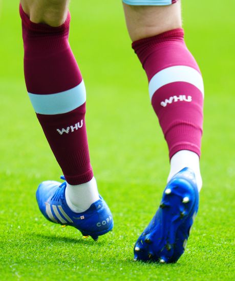 Declan Rice West Ham Sock Boot Editorial Stock Photo - Stock Image ...