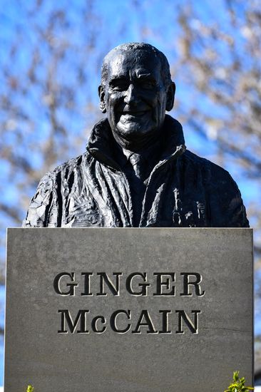 Statue Legendary Trainer Red Rum Ginger Editorial Stock Photo - Stock ...