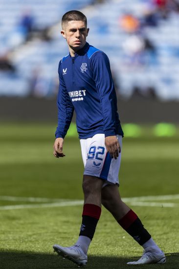Bailey Rice Rangers Warms Before Kick Editorial Stock Photo - Stock ...