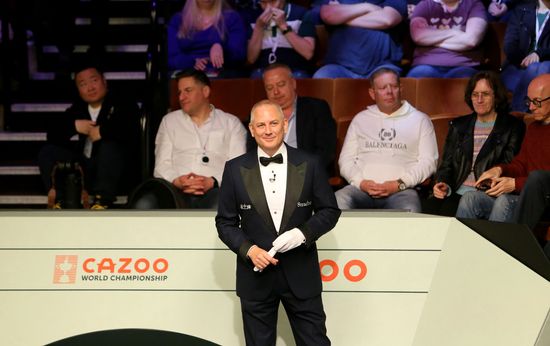 Referee Brandon Moore Referees His Last Editorial Stock Photo - Stock ...