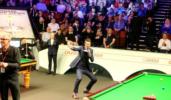 Mc Rob Walker Introduces Players Crucible Editorial Stock Photo - Stock ...