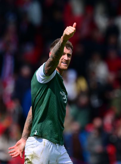 Big Thumbs Dan Scarr Plymouth Argyle Editorial Stock Photo - Stock ...