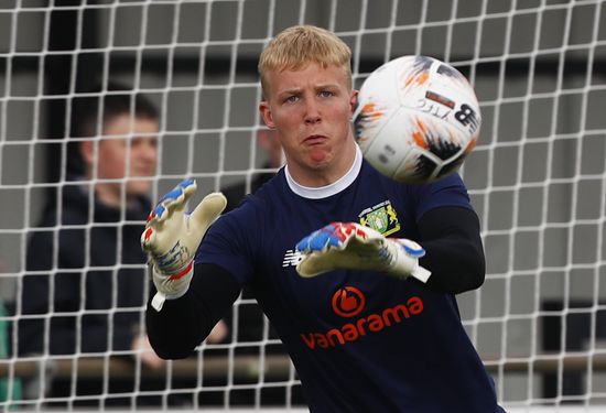 Yeovil Town Keeper Will Buse During Editorial Stock Photo - Stock Image ...