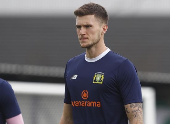 Yeovil Town Player Max Hunt During Editorial Stock Photo - Stock Image ...