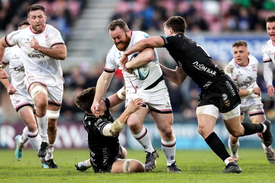 Ulster Vs Dragons Ulsters Andrew Warwick Editorial Stock Photo - Stock ...