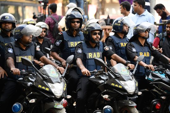 Members Special Security Force Rapid Action Editorial Stock Photo ...