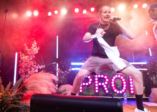 Rapper Prof Jacob Anderson Performs Onstage Editorial Stock Photo ...