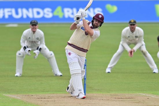 Jack Leach Somerset Batting During Lv Editorial Stock Photo - Stock ...