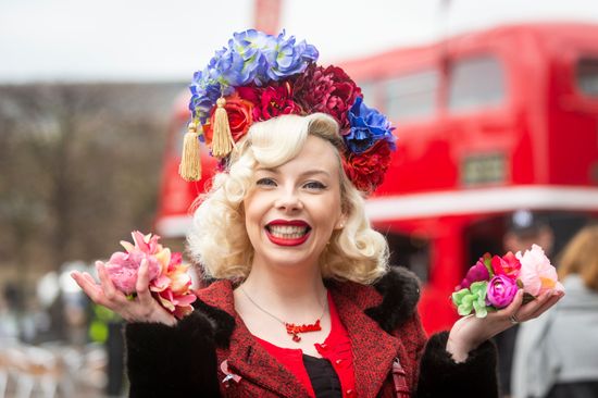Stallholder Sinead Doherty Self Raising Flowers Editorial Stock Photo ...