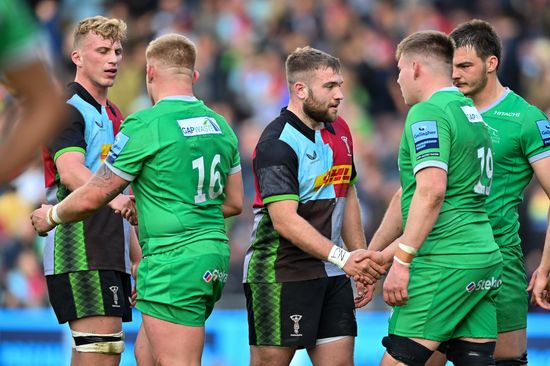 Jack Kenningham Sam Riley Harlequins Shake Editorial Stock Photo ...