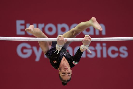 Zoja Szekely Hungary Competes On Uneven Editorial Stock Photo - Stock ...