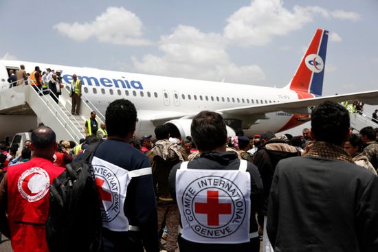 Plane Carrying Prisoners Released During Prisoner Editorial Stock Photo ...