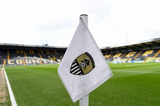 Corner Flag Notts County Crest Ahead Editorial Stock Photo - Stock ...