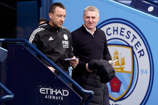 Dean Smith Manager Leicester City R Editorial Stock Photo - Stock Image ...