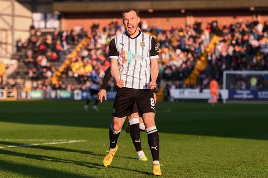 Sam Austin Notts County Celebrates After Editorial Stock Photo - Stock ...
