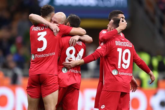 Players Ac Monza Celebrate After Winning Editorial Stock Photo - Stock ...
