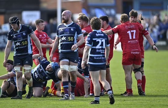 Bedford Players Look Distraught Jersey Players Editorial Stock Photo ...