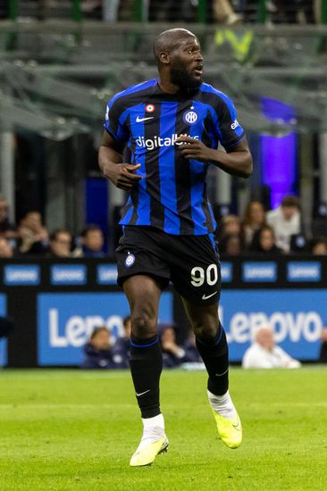 Romelu Lukaku Action During Serie Football Editorial Stock Photo ...