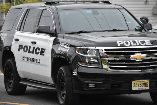 Garfield Police Vehicle Motor Vehicle Accident Editorial Stock Photo ...