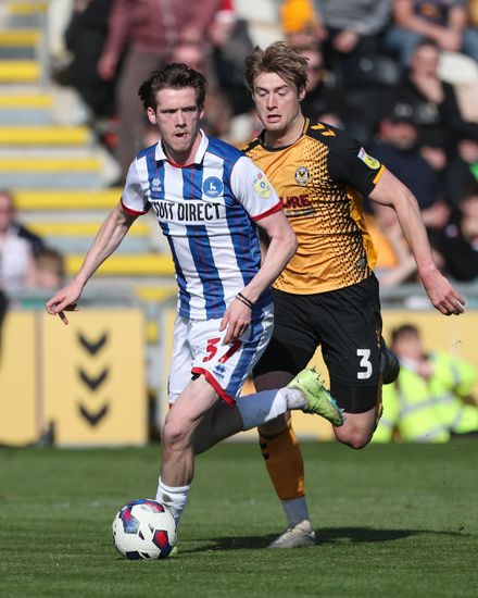 Daniel Dodds Hartlepool United Action Newport Editorial Stock Photo ...