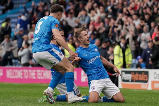 Chesterfield Forward Andrew Dallas Scores 32 Editorial Stock Photo ...
