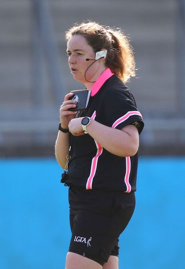 Clare Vs Kildare Referee Siobhan Coyle Editorial Stock Photo - Stock ...