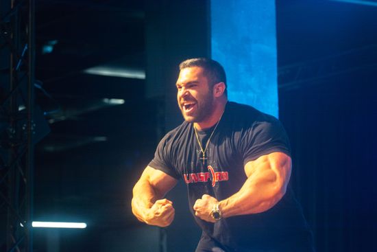 Derek Lunnsford American Bodybuilder Being Seen Editorial Stock Photo ...