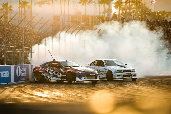 Drifting Car Show During Acura Grand Editorial Stock Photo - Stock ...
