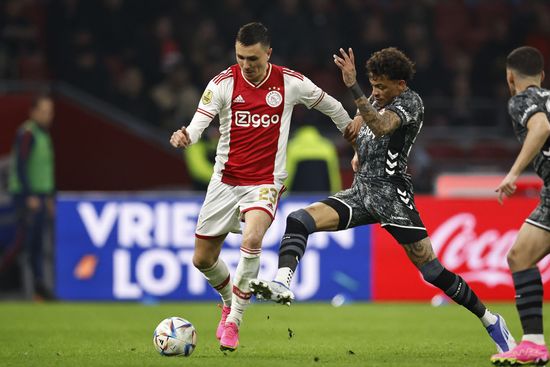 Amsterdam Lr Steven Berghuis Ajax Jermy Editorial Stock Photo - Stock ...