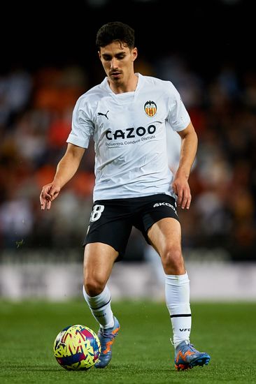 Andre Almeida Valencia Cf Action During Editorial Stock Photo - Stock ...