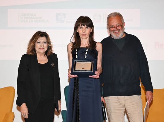 Anna Praderio Awarded Lello Bersani Laura Editorial Stock Photo - Stock ...