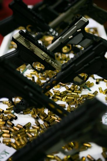 Gun Booth Hunt Expo On April Editorial Stock Photo - Stock Image ...
