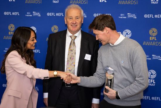 Rick Parry Chairman Efl Awards Steven Editorial Stock Photo - Stock ...
