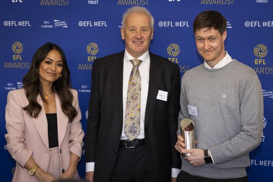 Rick Parry Chairman Efl Awards Steven Editorial Stock Photo - Stock ...